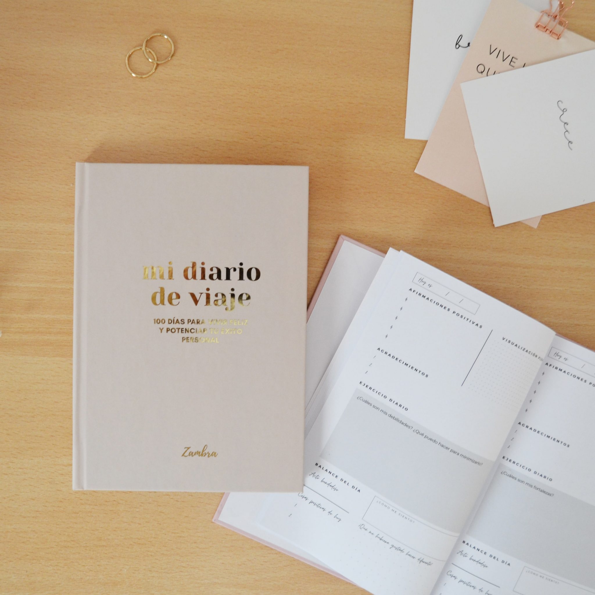 Mi diario de viaje: 100 días para vivir feliz y potenciar tu éxito ...